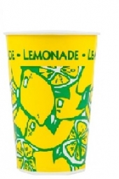 Paper Lemonade Cups (Choose size): Fresh Squeezed Lemonade