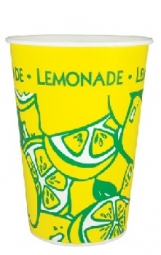 Paper Lemonade Cups (Choose size): Fresh Squeezed Lemonade