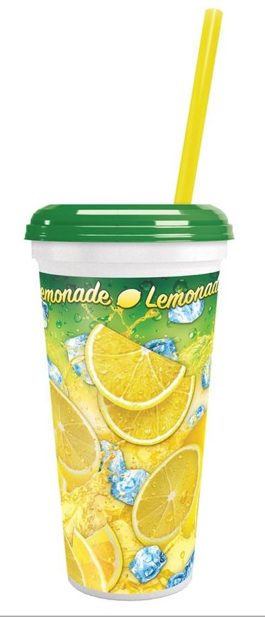 Plastic Lemonade Cups: Fresh Squeezed Lemonade