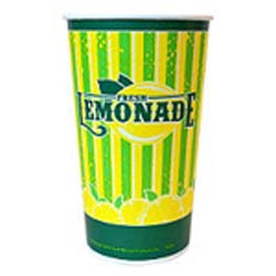 Paper Lemonade Cups (Choose size): Fresh Squeezed Lemonade